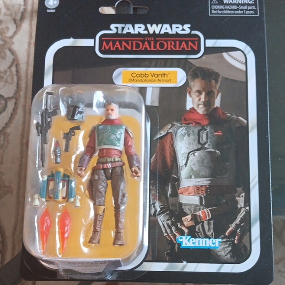 Kenner | Toys | Star Wars Mandalorian Cobb Vanth Figure | Poshmark